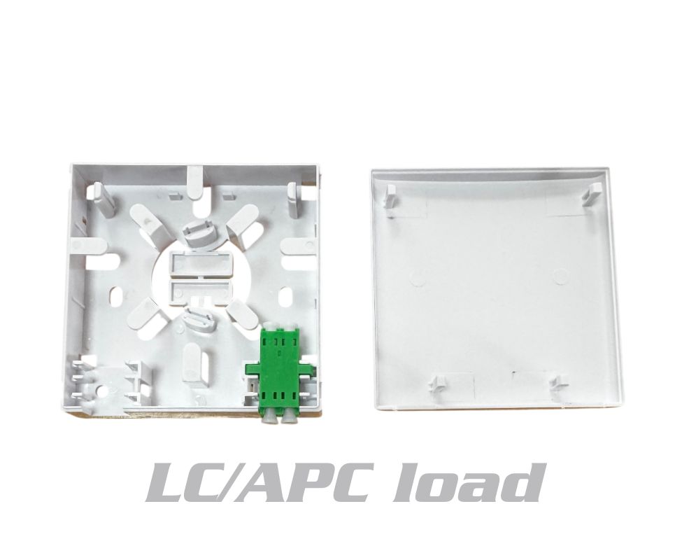 FTTH Single Terminal Box with LC/APC loaded RS460604 - Rapid Electronics