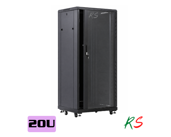 RS 20U Vertical Stand Cabinet Rack 600*600mm